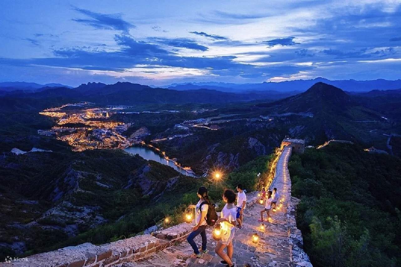 Kota Air Beijing Miyun Gubei + Pertunjukan Tari Air Musik Tembok Besar + Tur 1 Hari Melihat ...